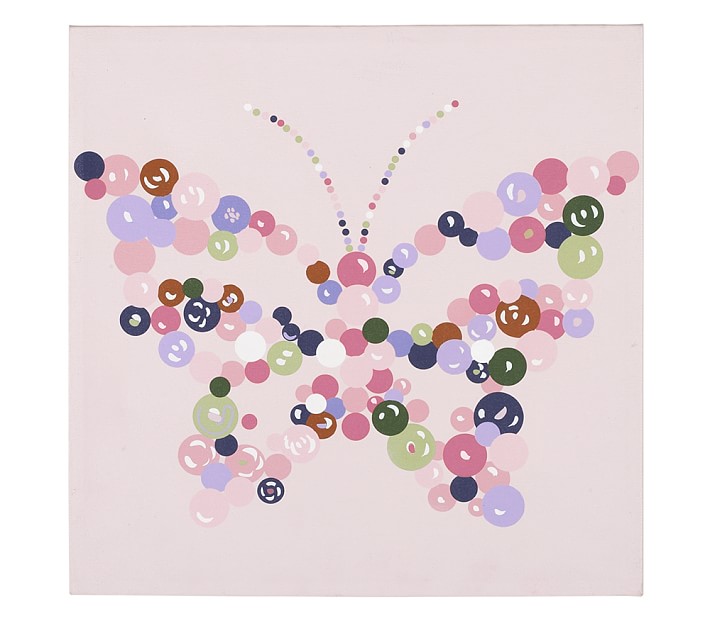 Bella Butterfly Artwork | Pottery Barn Kids