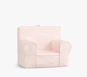 My First Blush Twill Anywhere Chair® | Toddler Armchair | Pottery Barn Kids