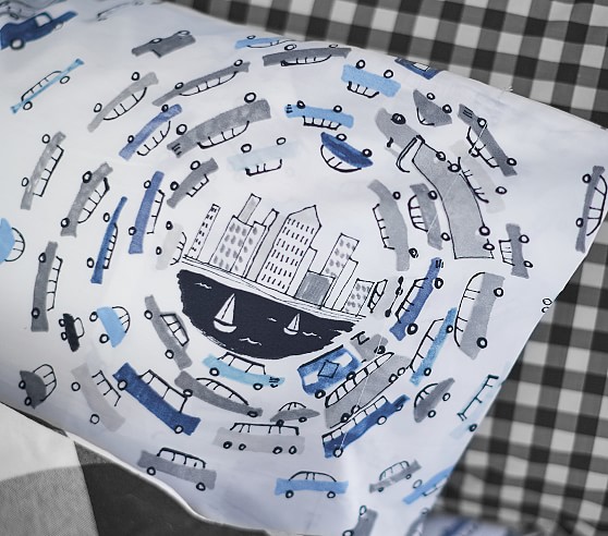 Aidan Transportation Kids' Sheet Set | Pottery Barn Kids