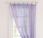 Twisted Sheer Curtain | Pottery Barn Kids