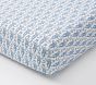 Roller Rabbit Monkey Organic Crib Fitted Sheet | Pottery Barn Kids