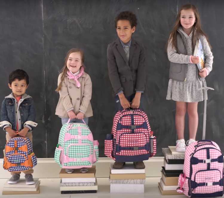 Mackenzie Purple Sky Ombre Kids Backpacks | Pottery Barn Kids