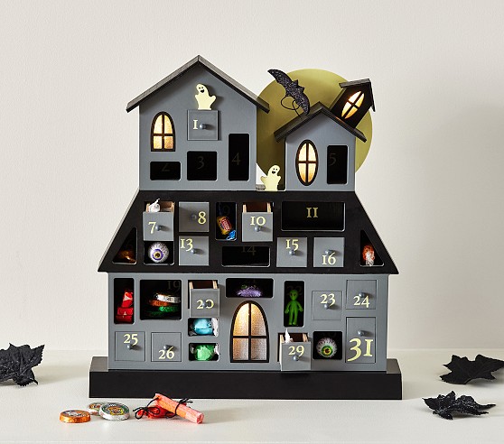 Haunted House Light Up 3-D Advent Calender | Pottery Barn Kids