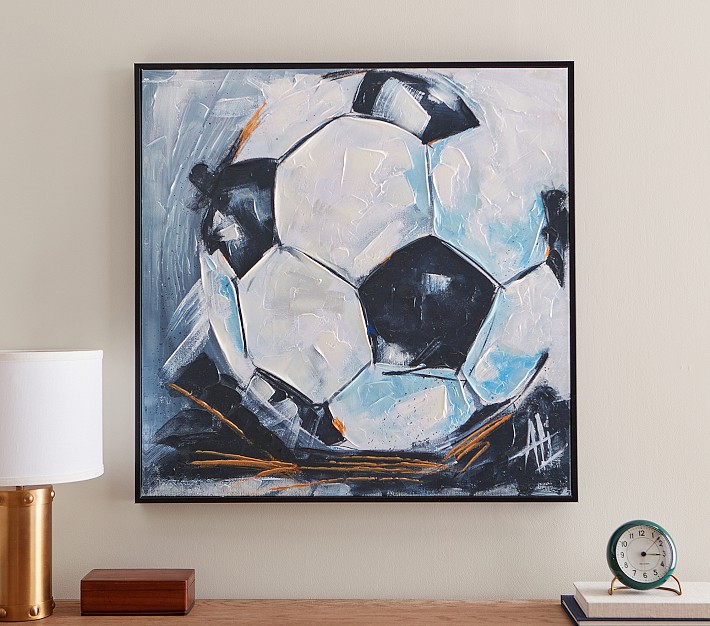 Soccer Ball Art (30") | Pottery Barn Kids