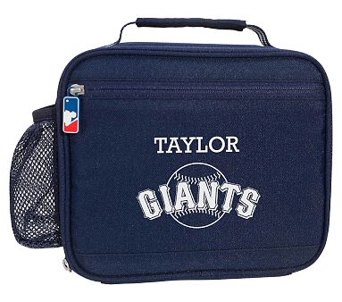 Mackenzie Navy MLB™ Personalized Lunch Box | Pottery Barn Kids