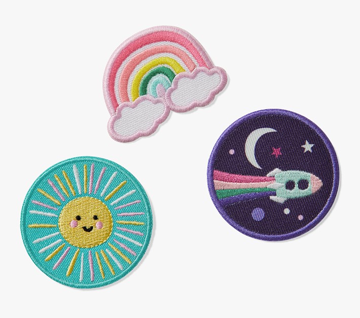 Rainbow Sky Patch Set | Pottery Barn Kids