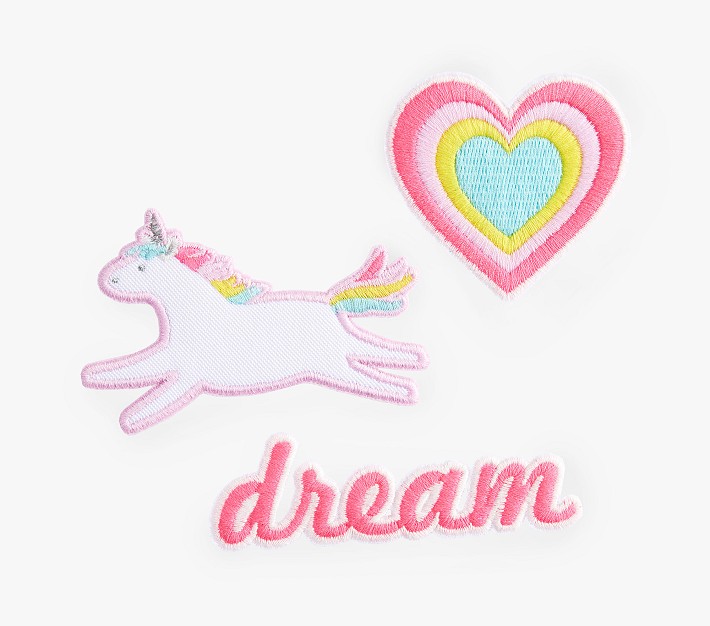 Unicorn Dream Patches, Set of 3 | Pottery Barn Kids