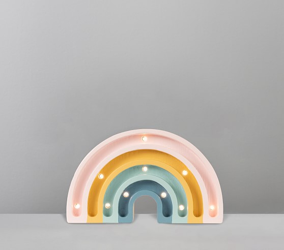 Little Lights Mini Rainbow Lamp | Pottery Barn Kids