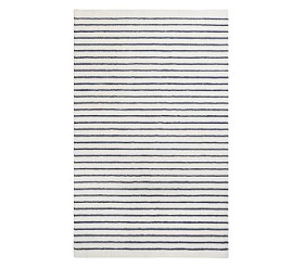 Performance Mini Stripe Rug | Pottery Barn Kids