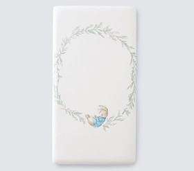 Peter Rabbit™ Picture Perfect Organic Crib Fitted Sheet | Pottery Barn Kids