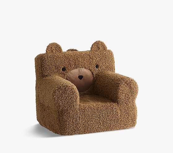 My First Anywhere Chair®, Teddy Bear Fur | Pottery Barn Kids