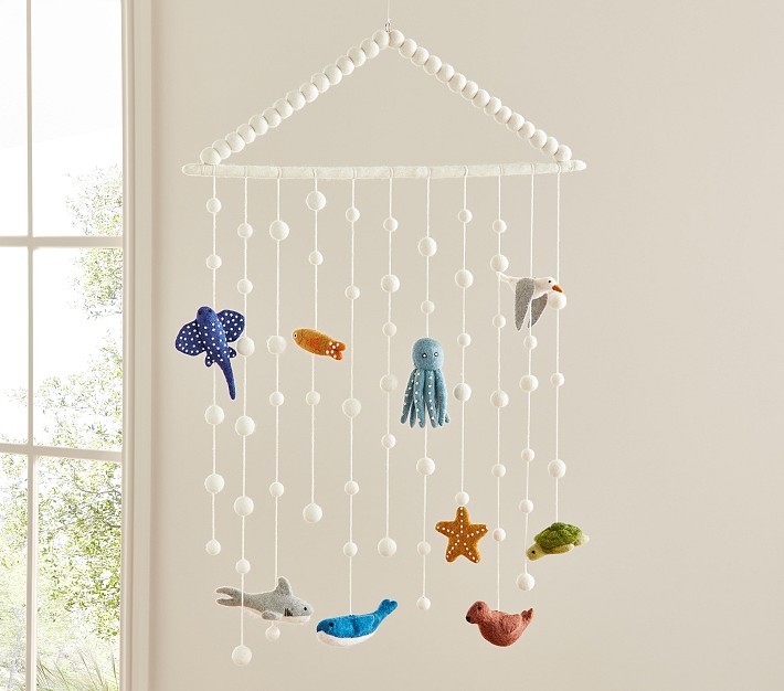 Felt Sea Life Mobile | Pottery Barn Kids