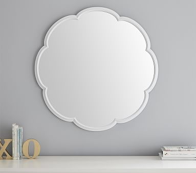 Scallop Mirror (30") | Pottery Barn Kids
