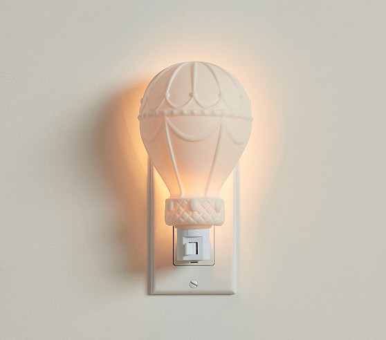 Hot Air Balloon Plug In Night Light (5") | Pottery Barn Kids