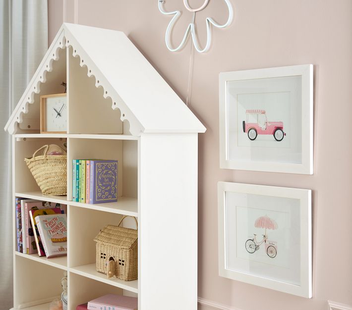 Dollhouse Bookcase Simply White In Home Delivery