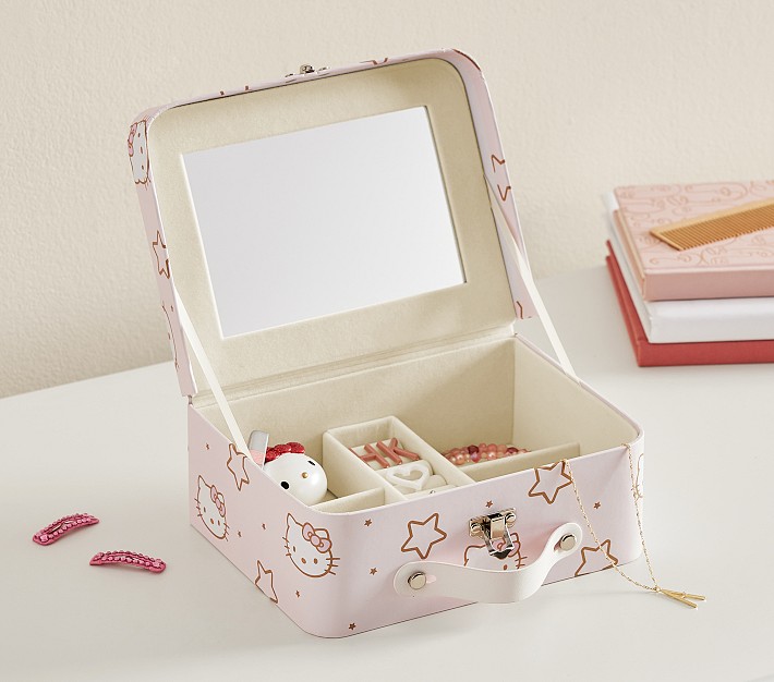 Hello Kitty® Printed Jewelry Box | Pottery Barn Kids
