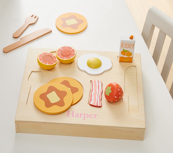 Wooden Breakfast In Bed Set | Pottery Barn Kids