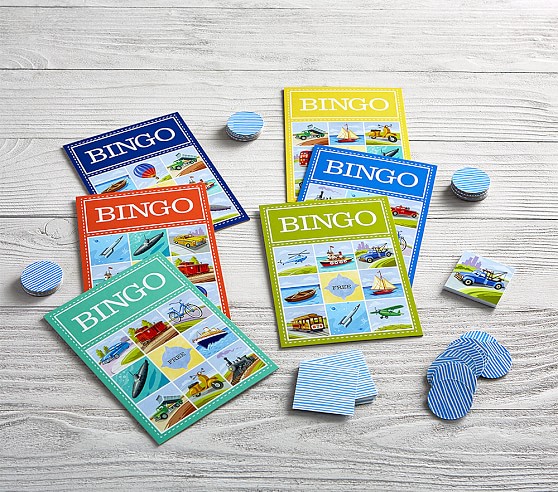 Transportation Bingo Game | Kids Toys | Pottery Barn Kids