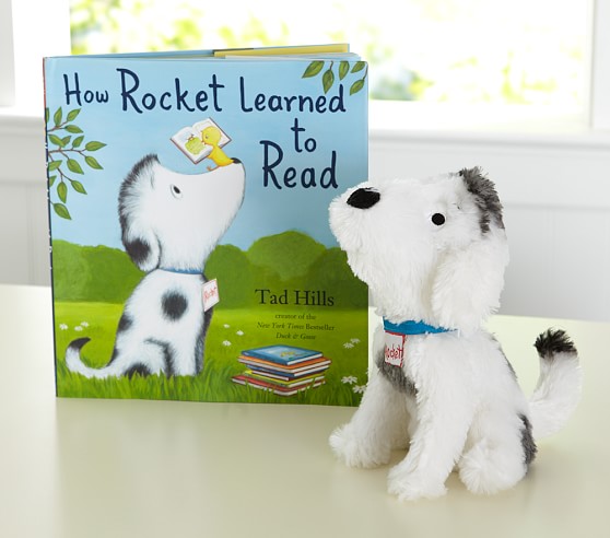 How Rocket Learned to Read Book & Plush Set | Kids Books | Pottery Barn ...