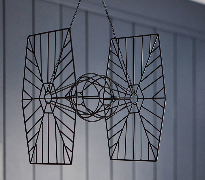 Star Wars™ TIE Fighter™ Sculpted Wire Mobile | Pottery Barn Kids