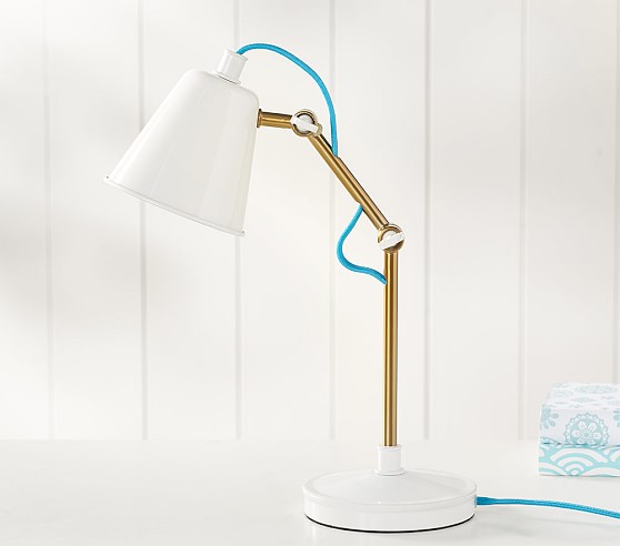 White Task Lamp | Kids Lamp | Pottery Barn Kids