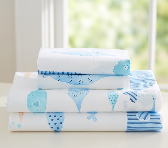 Funny Fish Kids' Sheet Set | Pottery Barn Kids