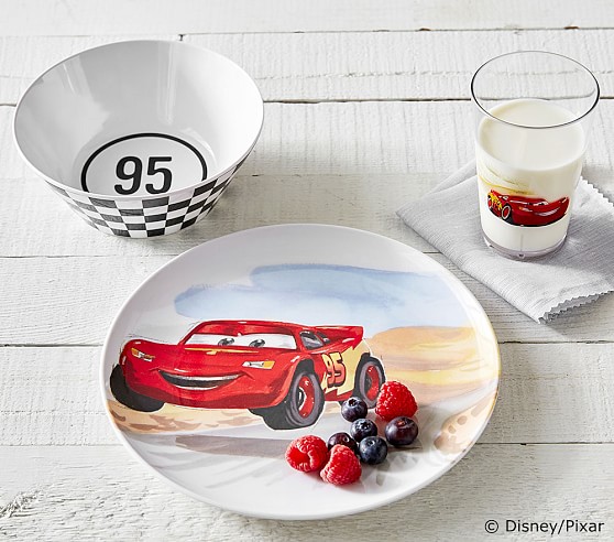 Disney•Pixar Cars Kids Dinnerware Gift Set | Pottery Barn Kids