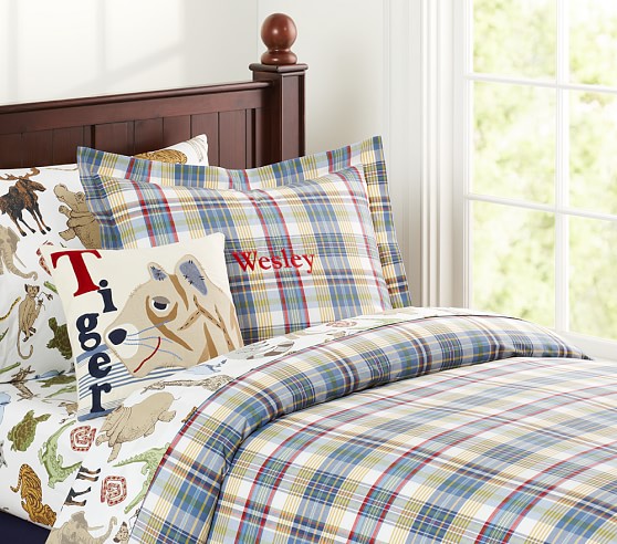 Wesley Duvet Cover | Pottery Barn Kids