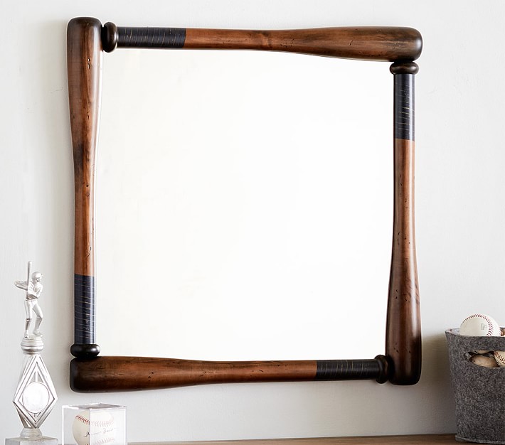 Baseball Kids Mirror | Pottery Barn Kids