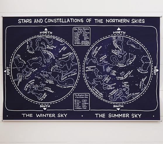 Kids Constellation Wall Art | Pottery Barn Kids