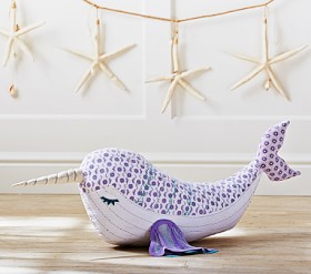 Jumbo narwhal plush store
