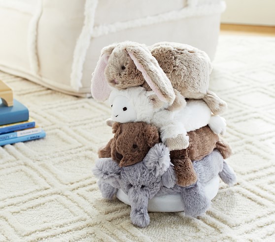 Small Animal Plush Stacker | Baby Toy | Pottery Barn Kids