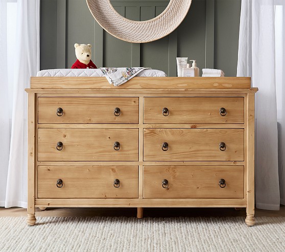Aspen 6-Drawer Dresser & Topper Set (56w x 19d") | Pottery Barn Kids