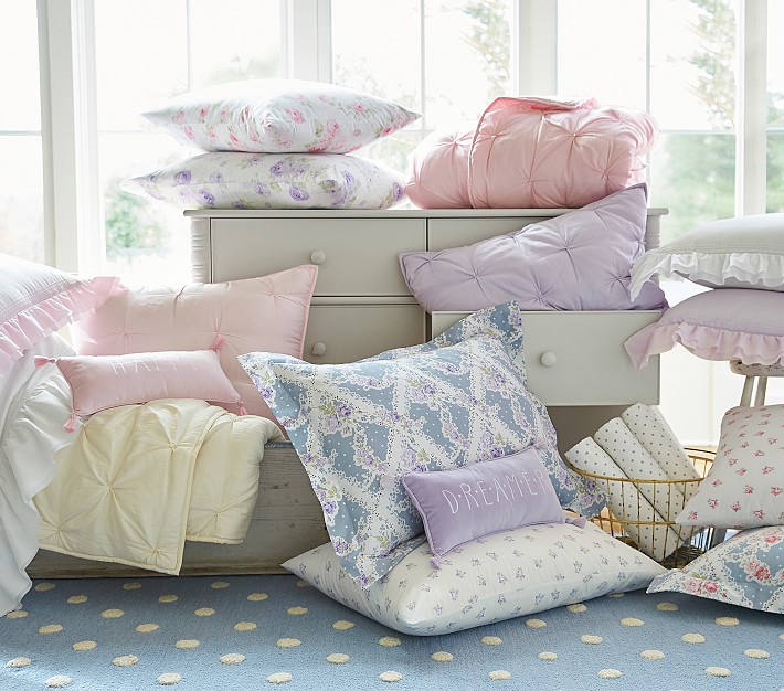 Sadie Floral Bouquet Kids' Sheet Set | Pottery Barn Kids