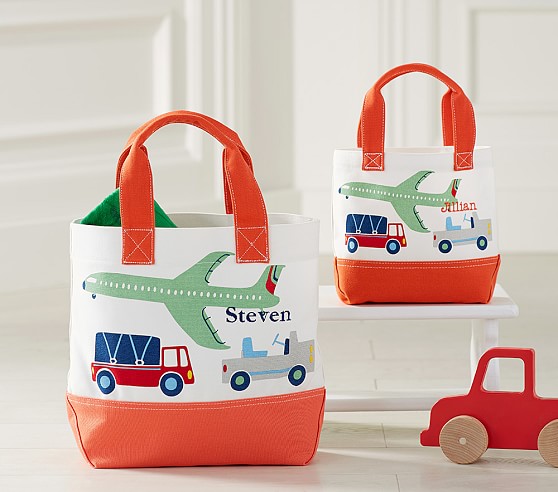 Transportation Preppy Icon Kids Tote | Pottery Barn Kids