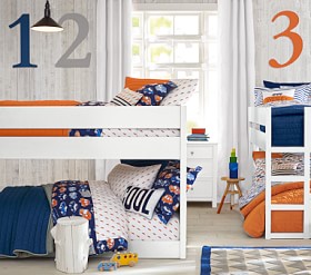 Lightning Bolt Kids' Sheet Set | Pottery Barn Kids