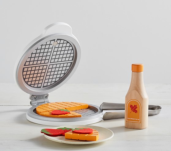 Wooden Waffle Maker | Toy Kitchen Accessories | Pottery Barn Kids