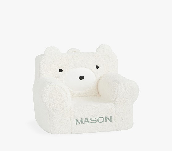 My First Ivory Bear Anywhere Chair® | Toddler Armchair | Pottery Barn Kids