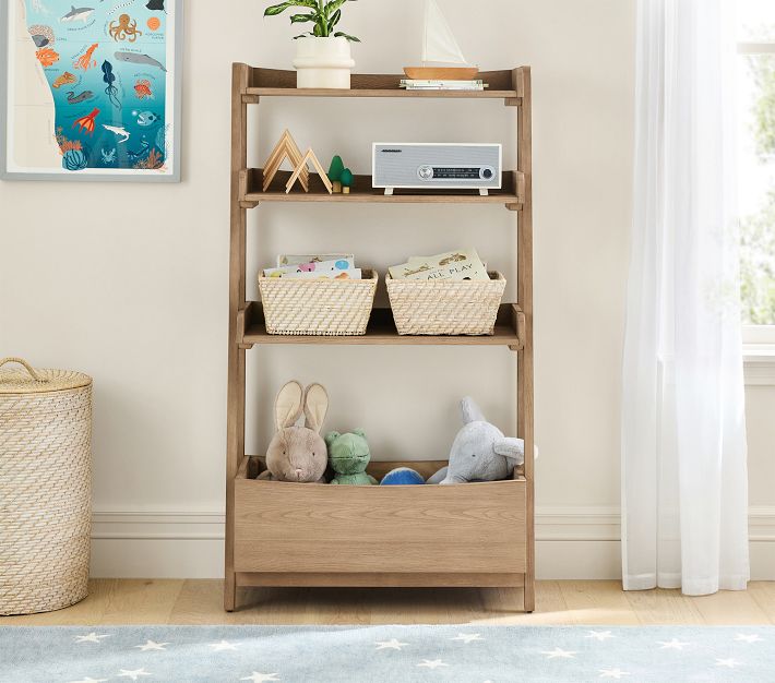 Angled Bookcase Seadrift Ups Delivery