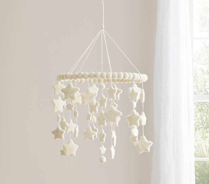 Felt Star Mobile | Pottery Barn Kids