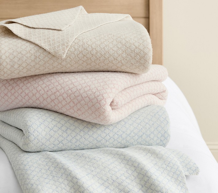 Diamond Bed Blanket | Pottery Barn Kids