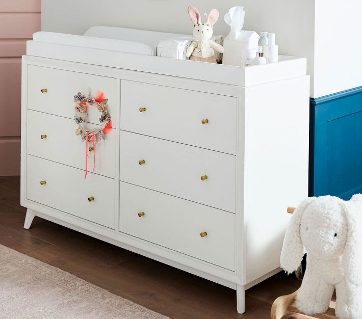 Sloan 6 Drawer Dresser Topper Set 55w x 18d
