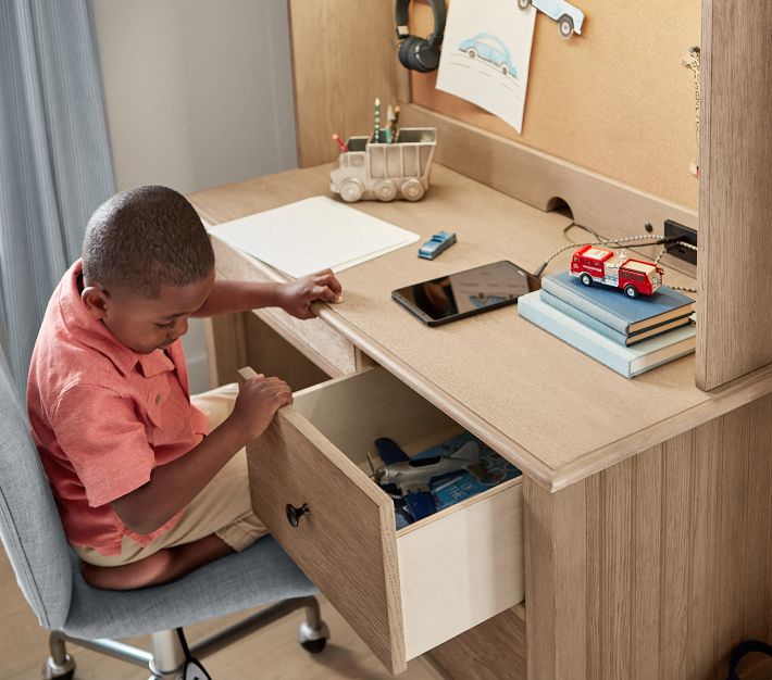 Catalina Kids Storage Desk Tall Hutch Pottery Barn Kids