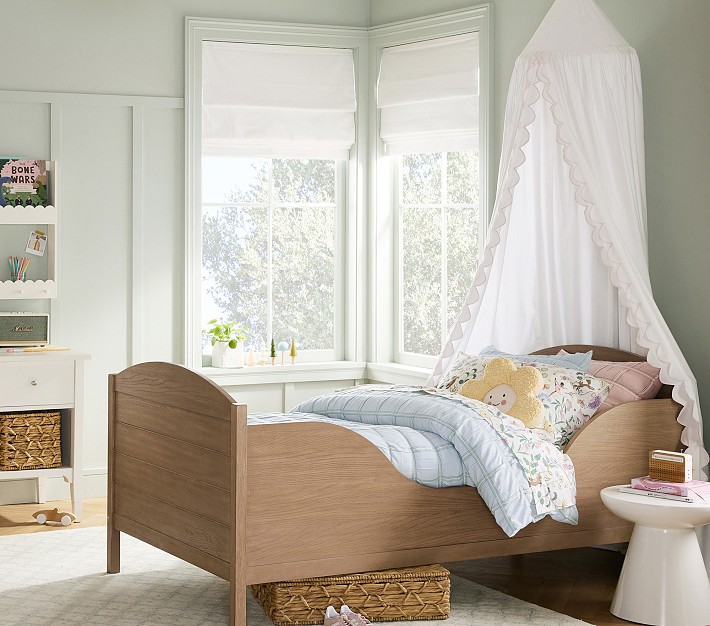 Pottery barn tulle canopy store