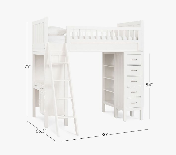 Camp loft bed pottery barn store