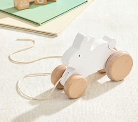 Bunny Pull Toy | Pottery Barn Kids