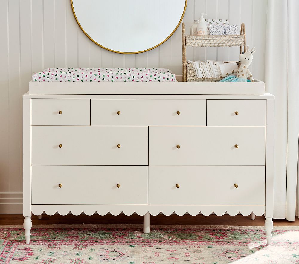 Penny 7-Drawer Dresser & Topper Set (56w x 19d") | Pottery Barn Kids