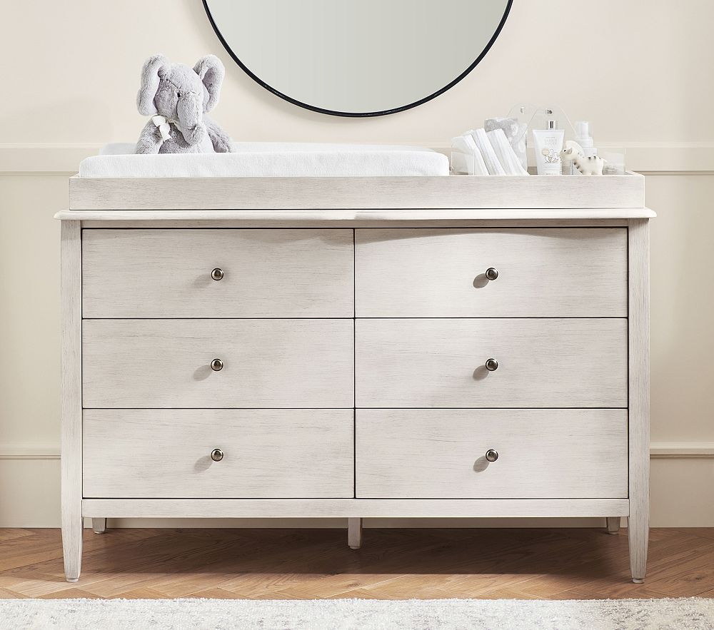 Willow 6-Drawer Dresser & Topper Set (52w x 21d") | Pottery Barn Kids