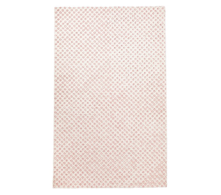 Performance Textured Dot Rug | Pottery Barn Kids