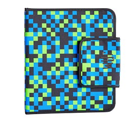 Gear-Up Pixel Neon Recycled Homework Folder | Pottery Barn Kids